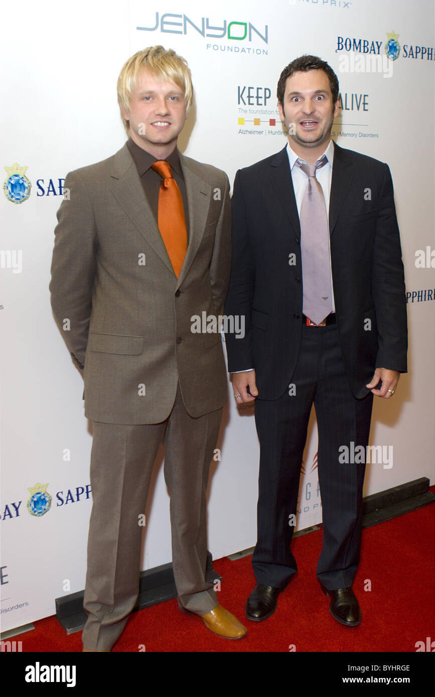 Ryan Dalziel and Alex Figge Vegas Grand Prix Charity Gala held at the ...