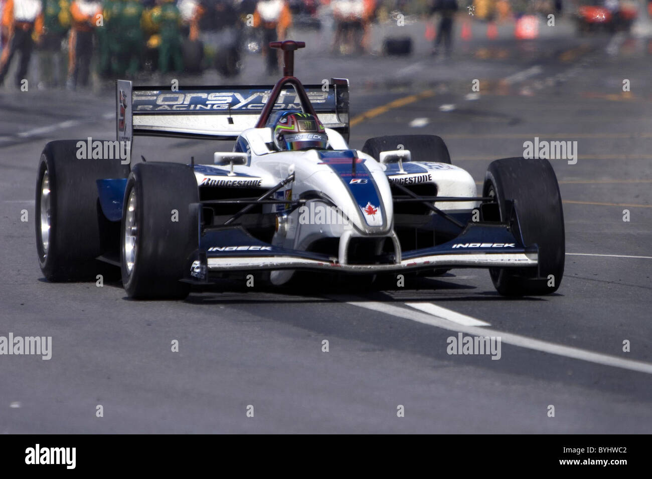 Paul Tracy competing in the 2007 Las Vegas Grand Prix - The Champ Car ...