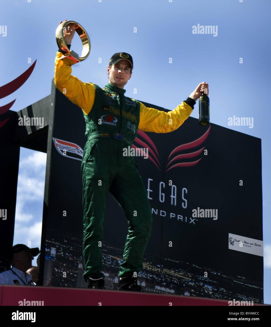Will Power wins the 2007 Las Vegas Grand Prix - The Champ Car World ...