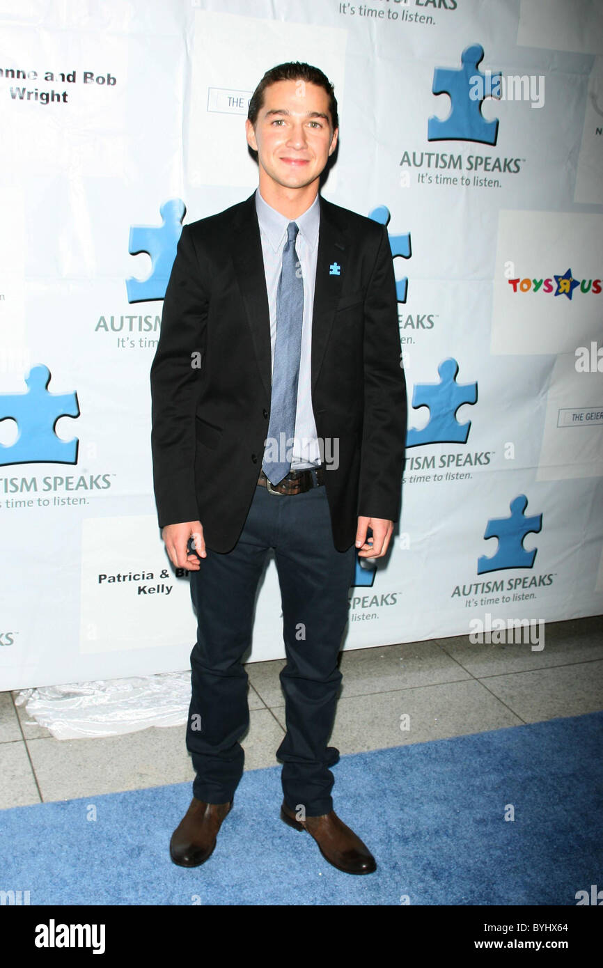 Shia LaBeouf Concert for Austism Speaks held at the Frederick P. Rose ...