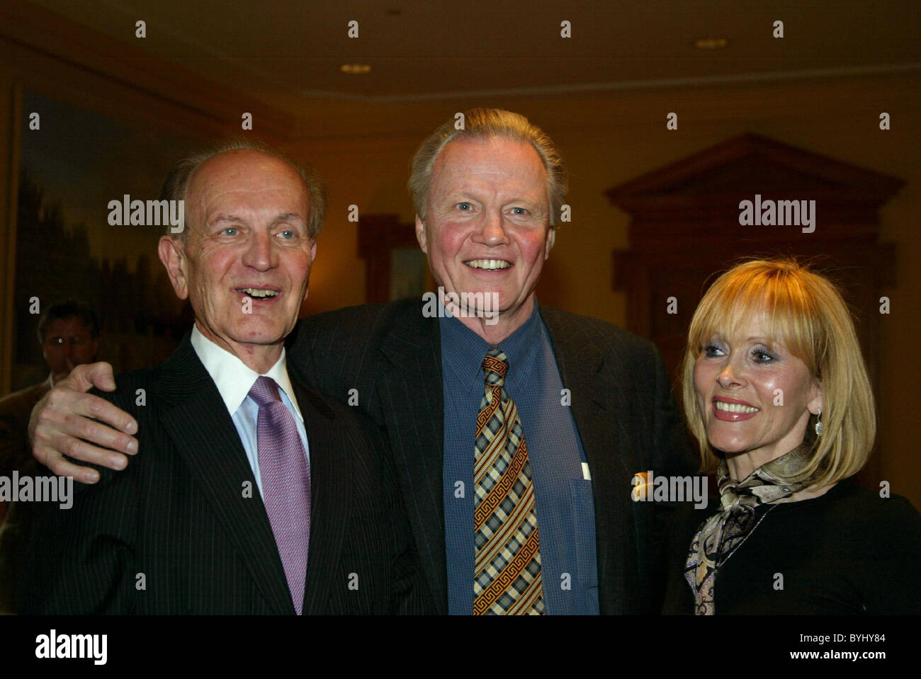 Jon Voight and college classmate Thomas Earl Patton and guest Special ...