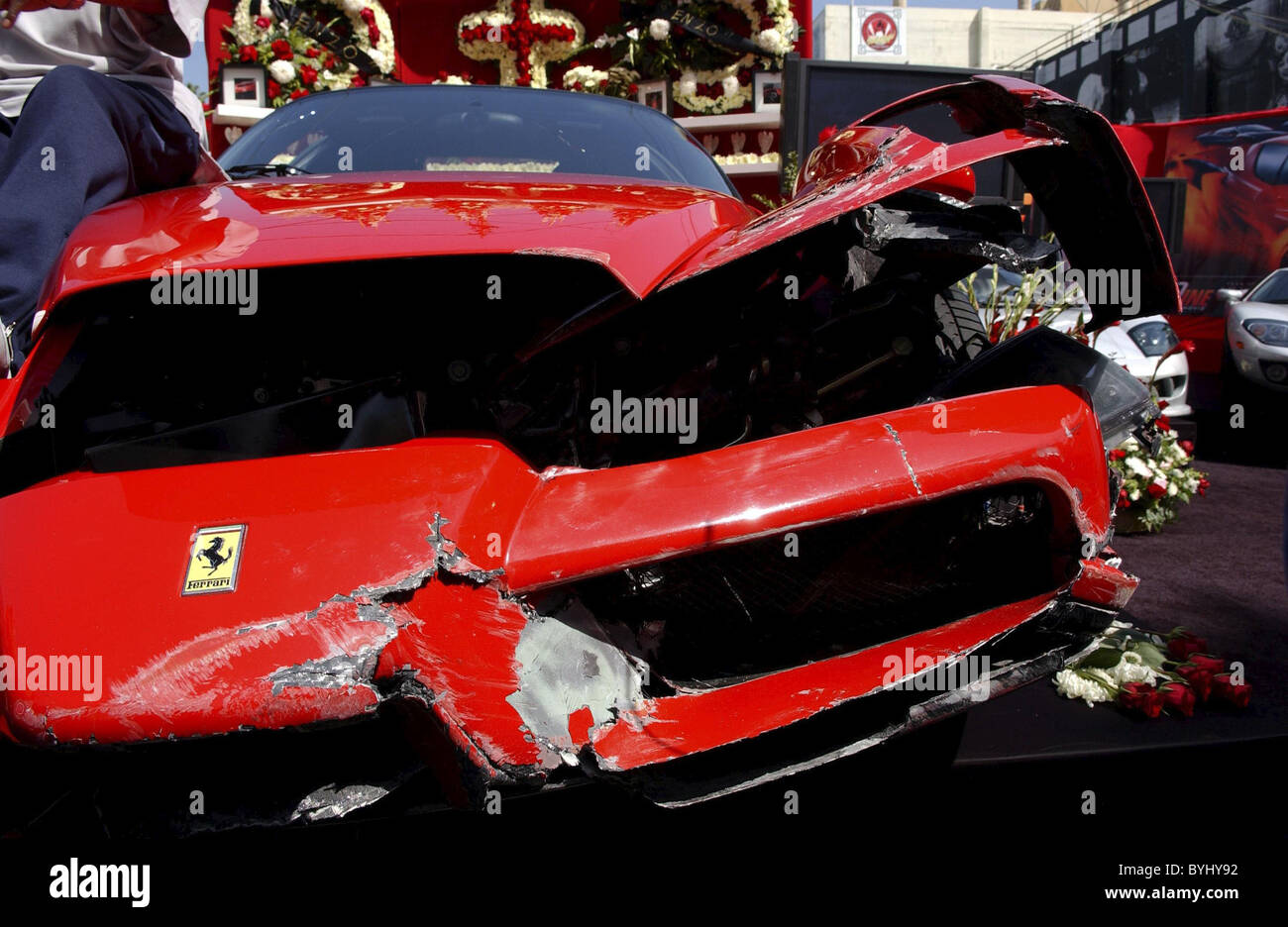 MEMORIAL SERVICE FOR RARE $1.2 MILLION DOLLAR ENZO FERRARI The now ...