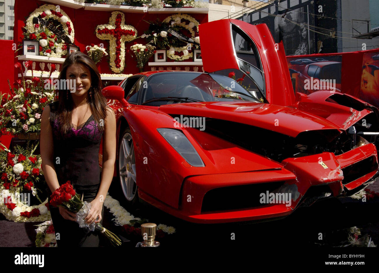 MEMORIAL SERVICE FOR RARE $1.2 MILLION DOLLAR ENZO FERRARI The now ...