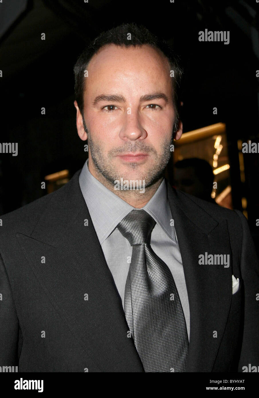 Tom Ford at the opening of his new store on Madison Avenue New York ...
