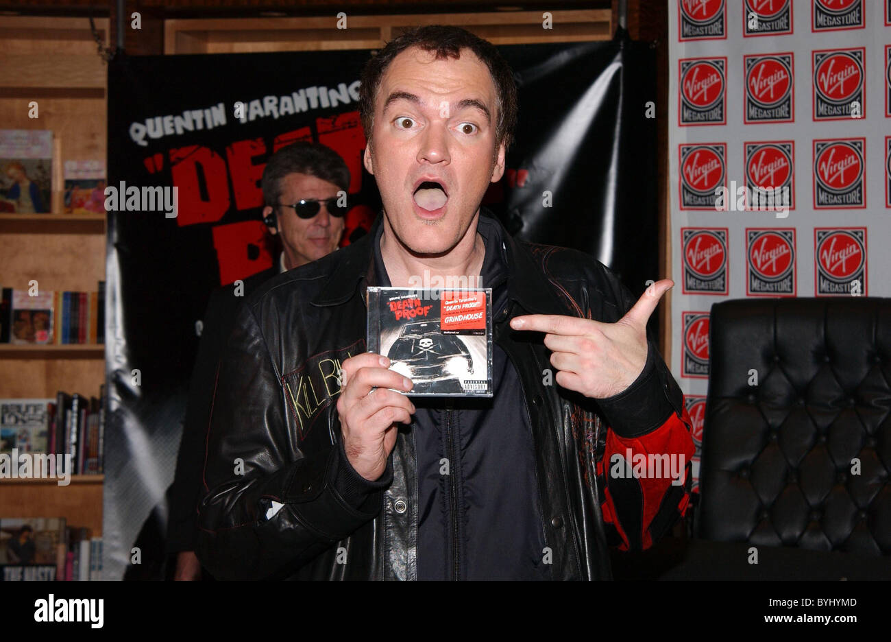 Quentin Tarantino Signs An High Resolution Stock Photography and Images ...