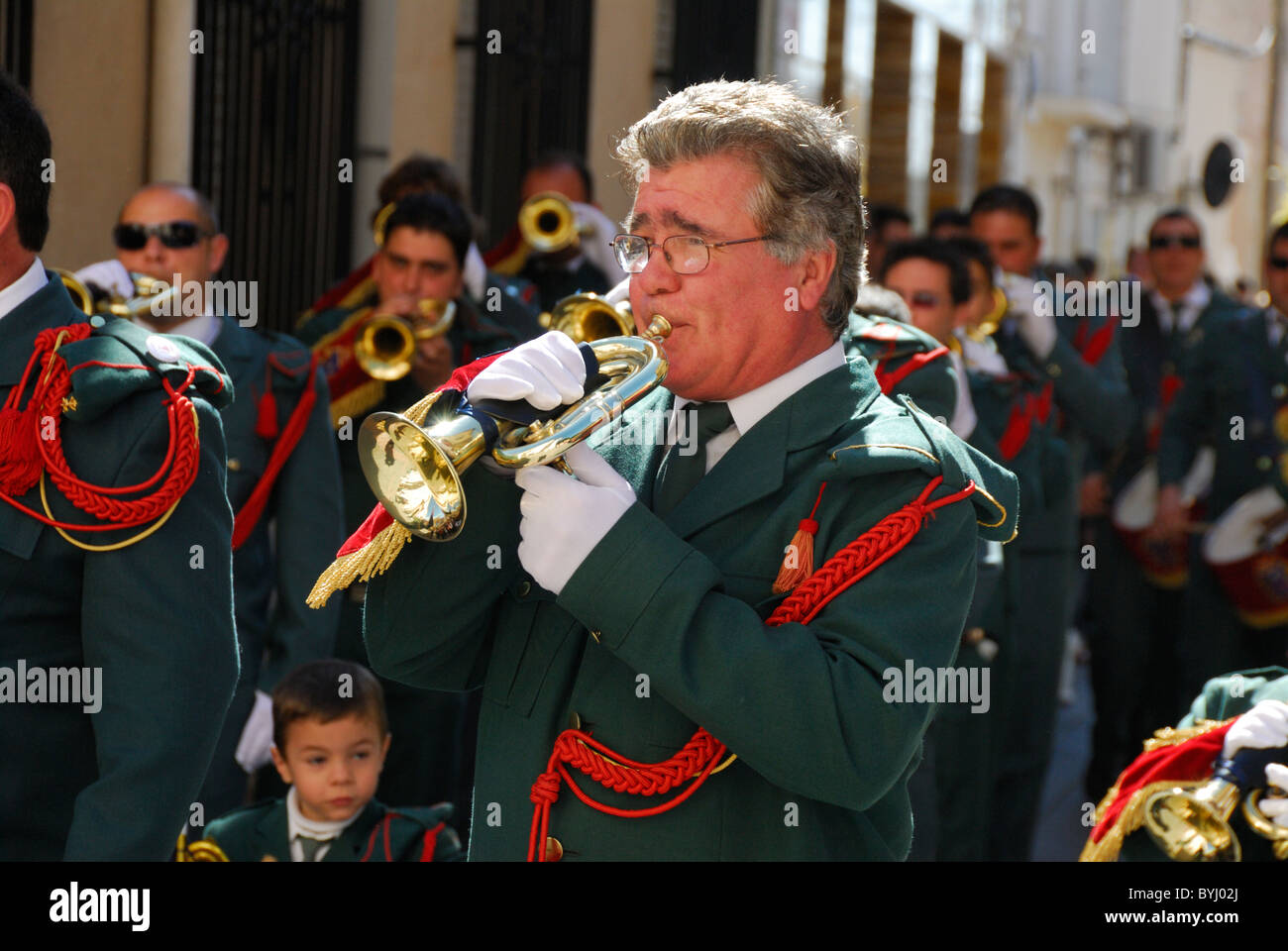 Cornet player hi-res stock photography and images - Alamy