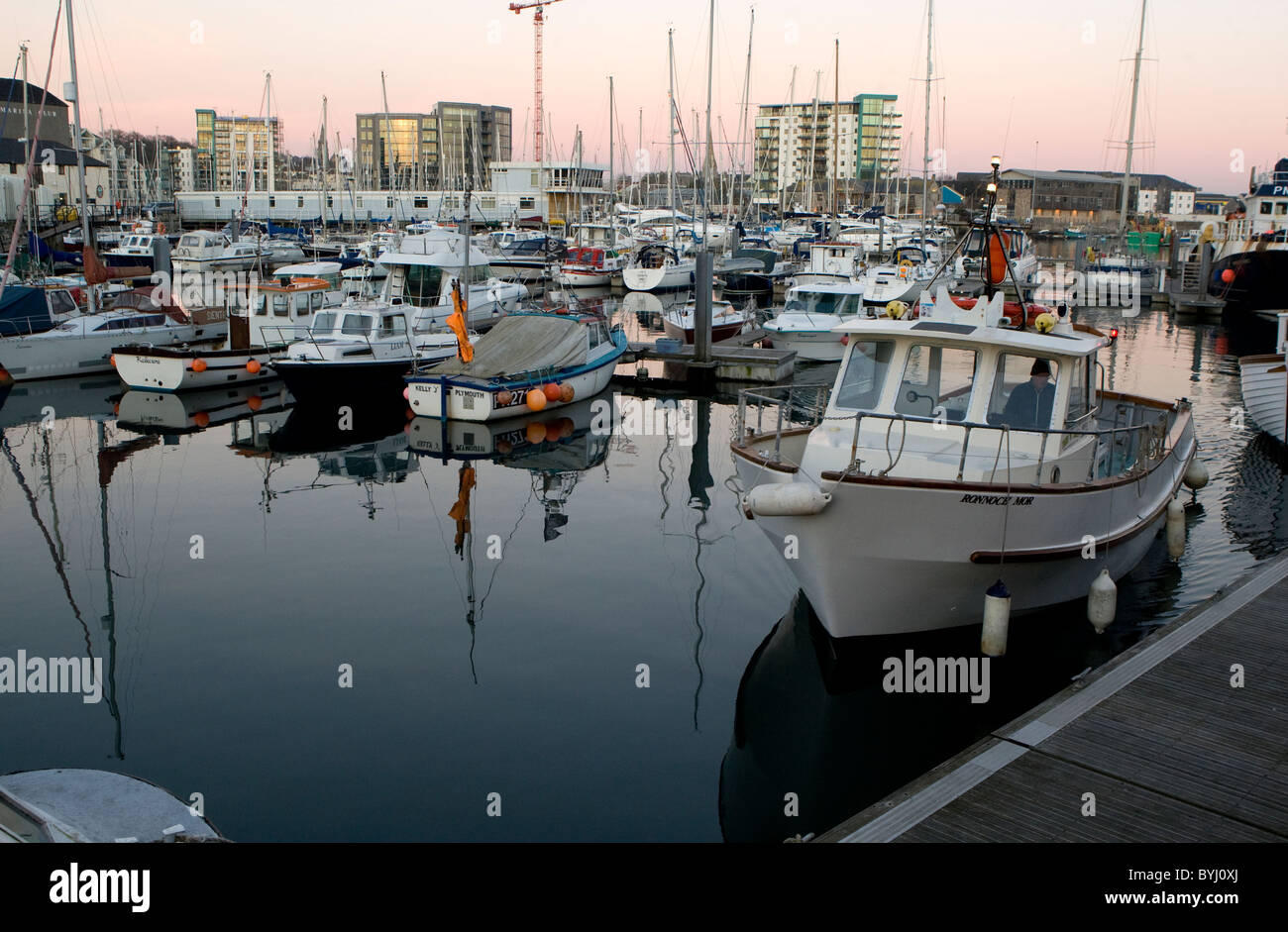 Plymouth harbour sutton hi-res stock photography and images - Alamy