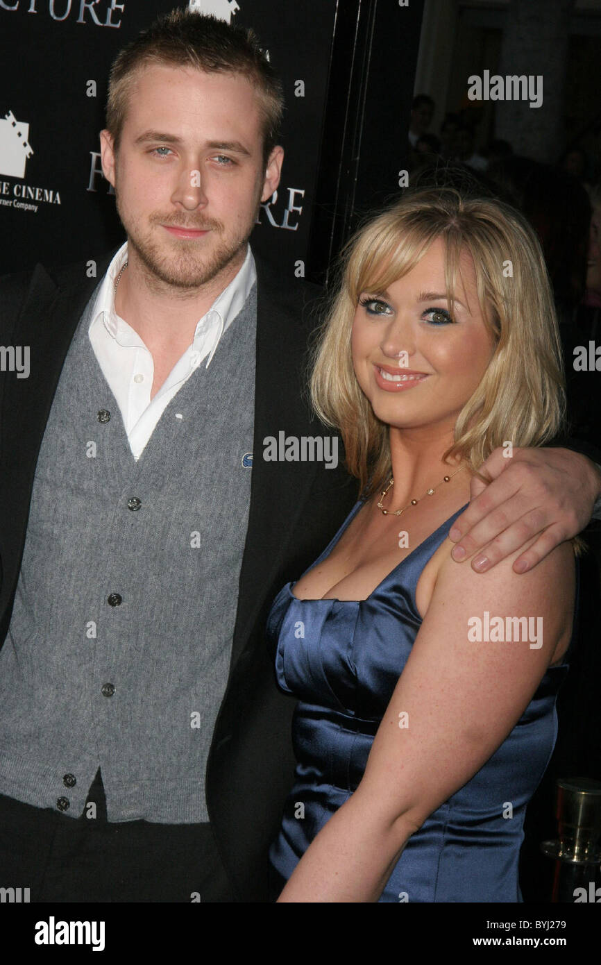 Ryan Gosling and sister Mandi Gosling Los Angeles premiere of 'Fracture ...