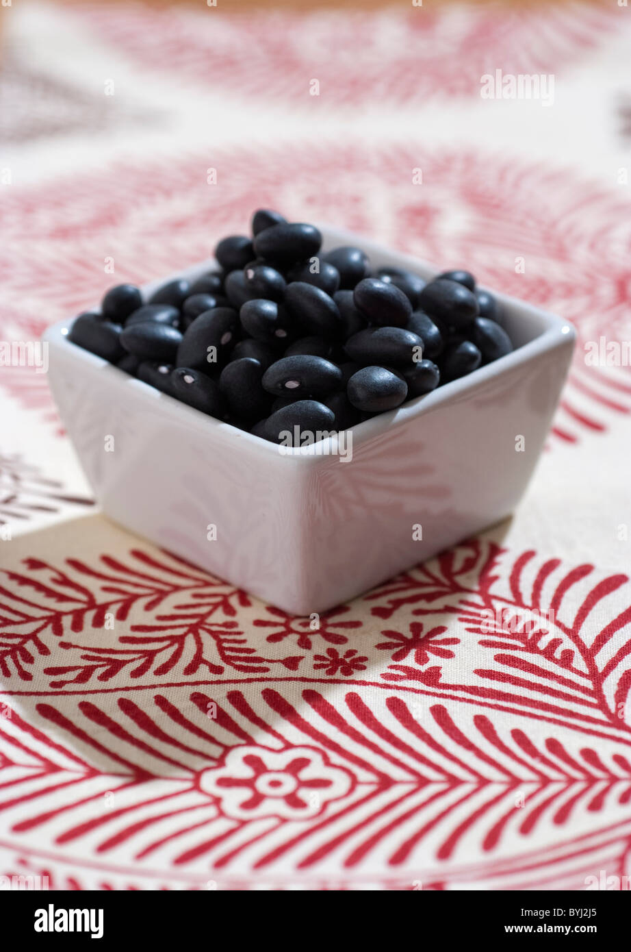 Dried Black Beans Stock Photo - Alamy