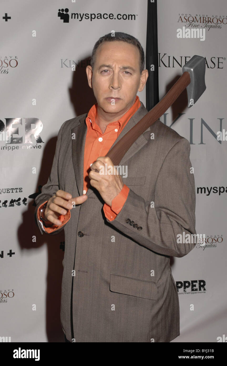 Paul Reubens Los Angeles Premiere of 'The Tripper' held at the ...