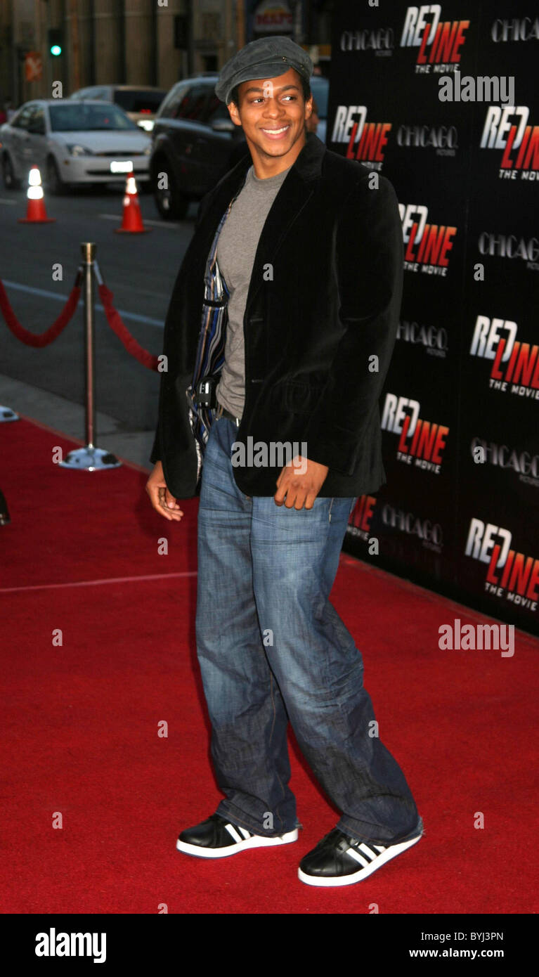 Chadrack Anderson 'Redline' film premiere at Grauman's Chinese Theatre ...