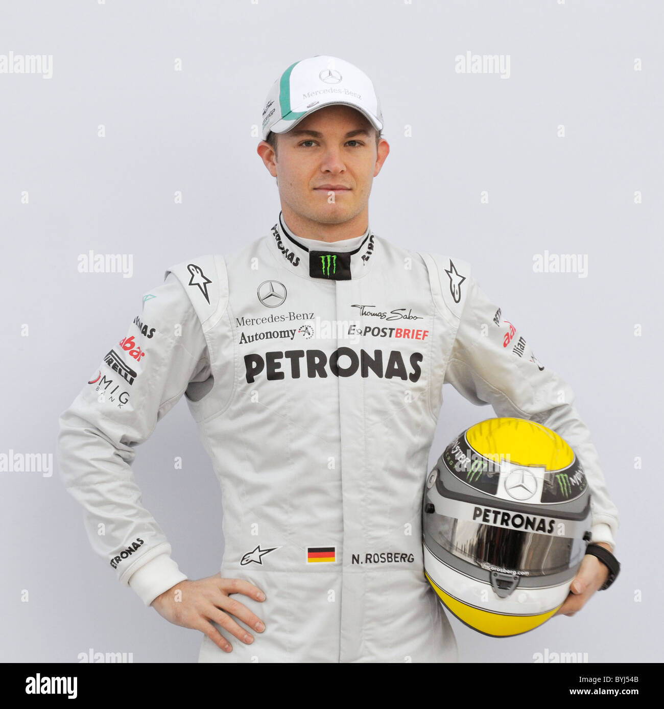 Mercedes formula one driver nico hi-res stock photography and images ...