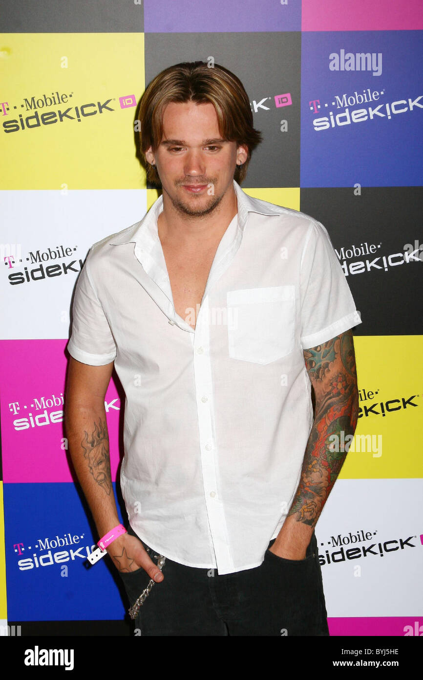 Sean Stewart T-Mobile Sidekick iD Launch Party - Arrivals Los Angeles ...
