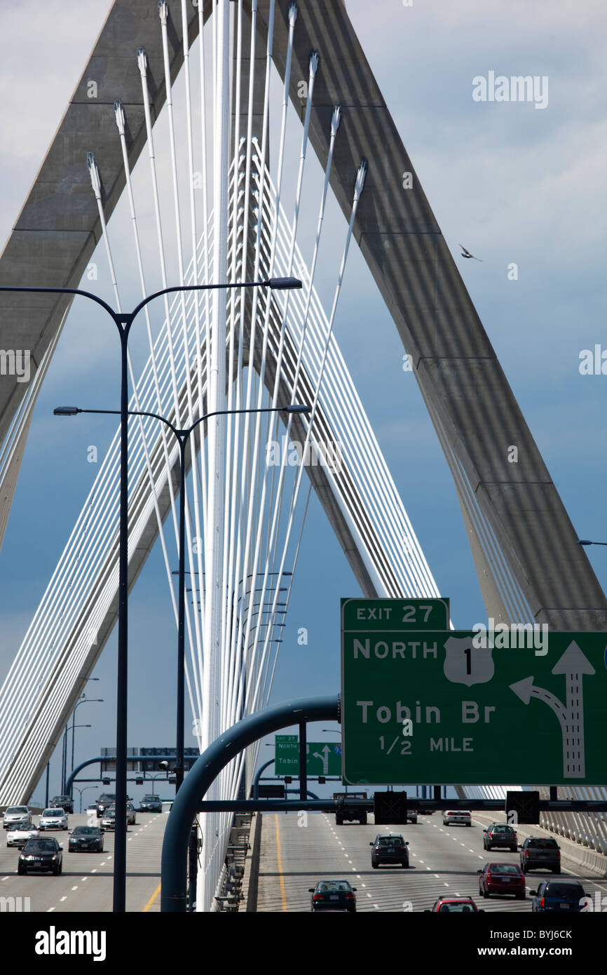 Boston traffic highway hi-res stock photography and images - Alamy