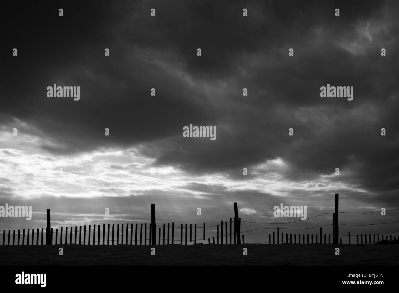 Cyclone fence hi-res stock photography and images - Alamy