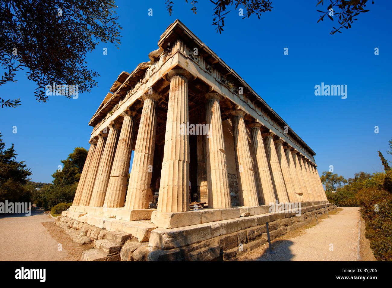 Hephaestus ancient temple greek hi-res stock photography and images - Alamy
