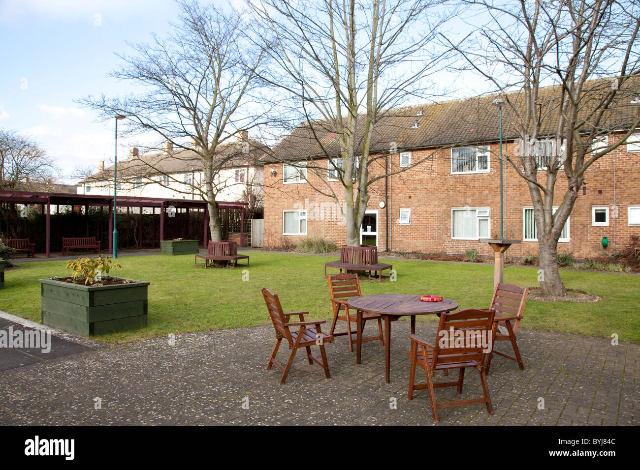 The outside of an elderly nursing care home, England UK Stock Photo - Alamy