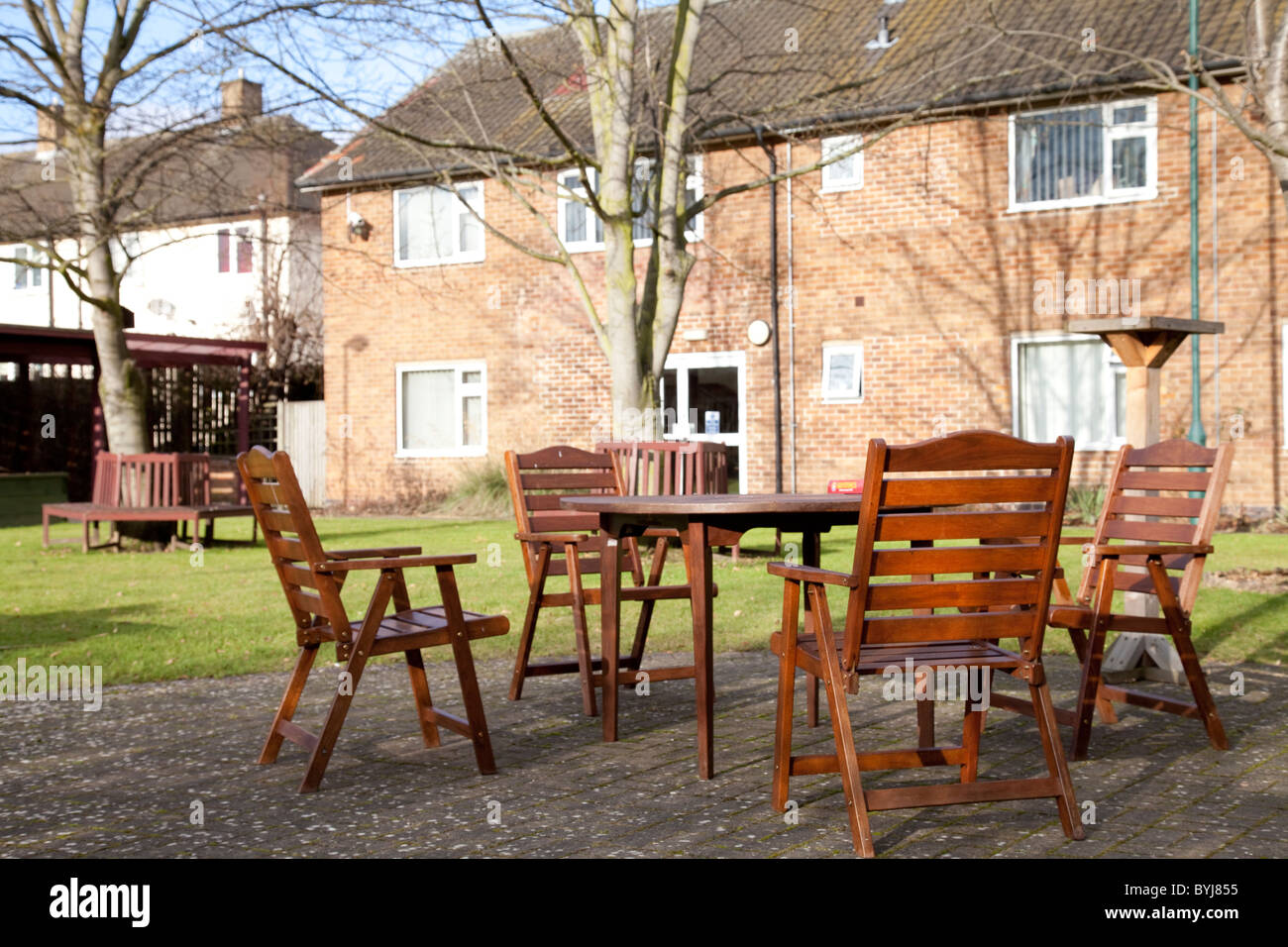 The outside of an elderly nursing care home, England UK Stock Photo - Alamy