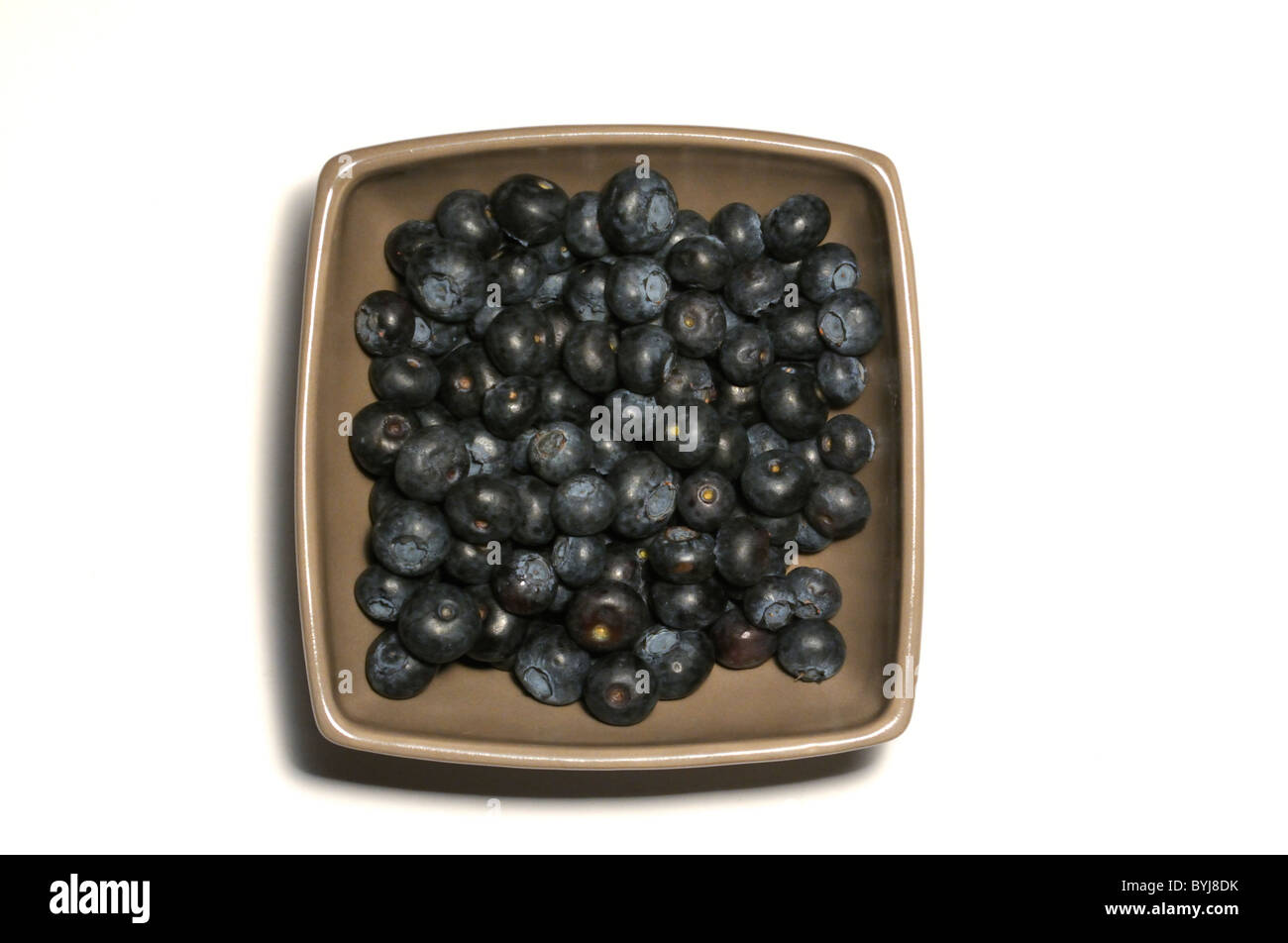 Blueberries from above hi-res stock photography and images - Alamy
