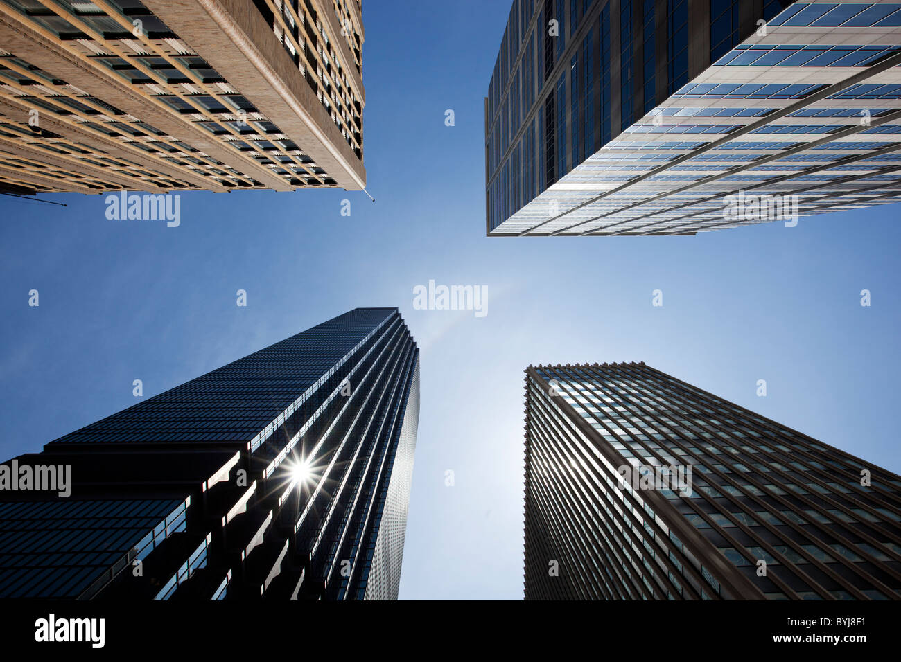 Office buildings in downtown minneapolis hi-res stock photography and ...