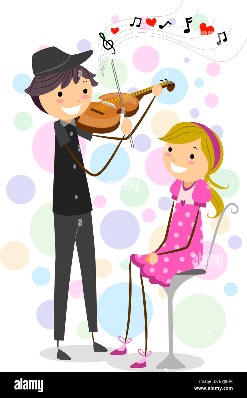 Boy courting a girl hi-res stock photography and images - Alamy