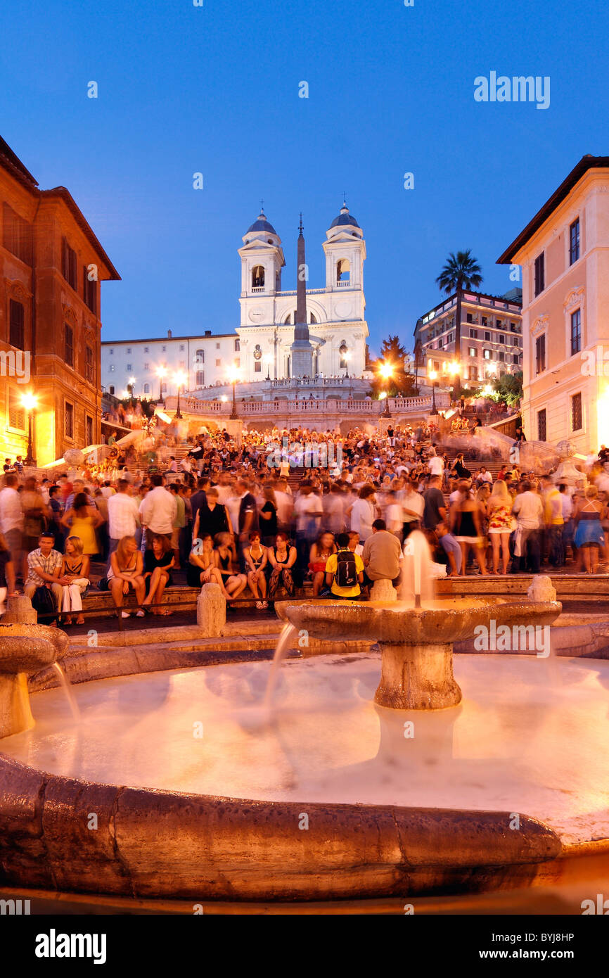 Monumental stairway spanish steps hi-res stock photography and images ...