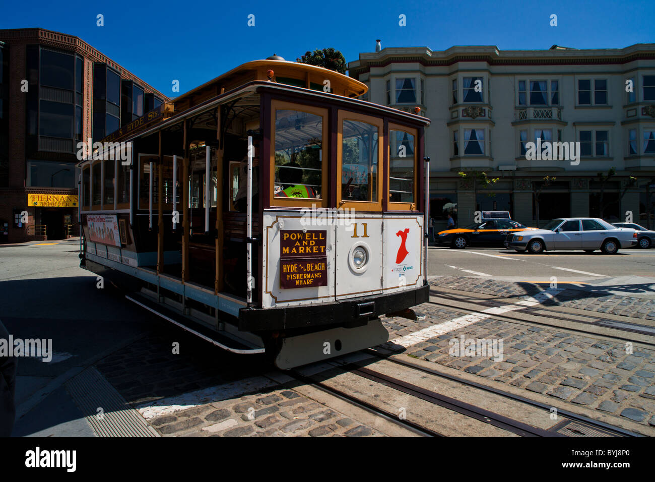 Powell hyde cable car hi-res stock photography and images - Alamy