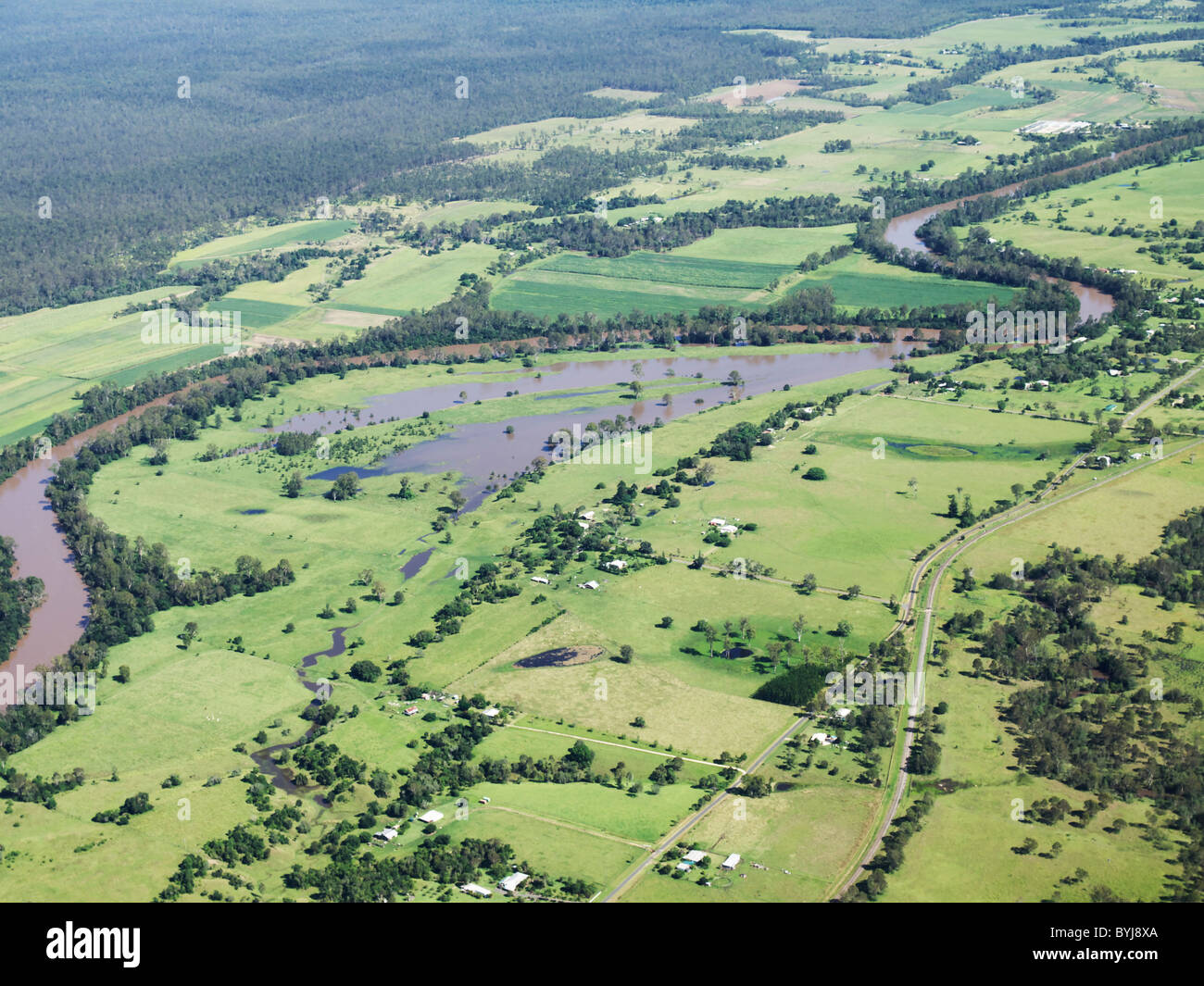 mary river floods Stock Photo - Alamy