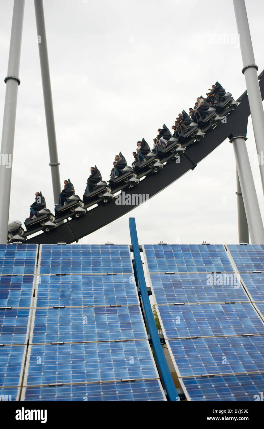 Silver Star at Europa-Park in Rust, Germany Stock Photo - Alamy