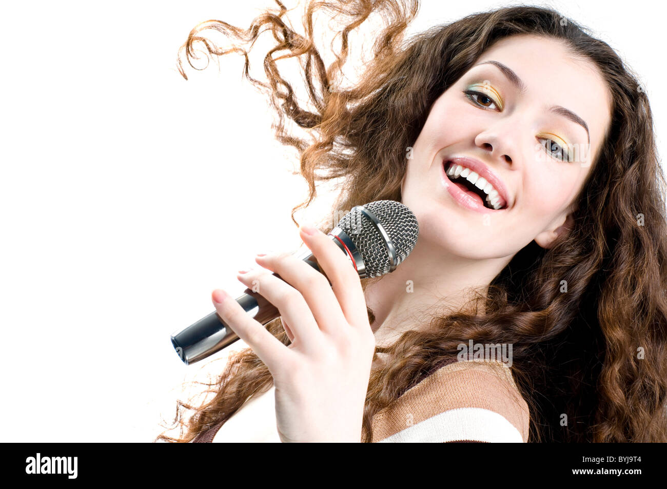 Singing idol hi-res stock photography and images - Alamy