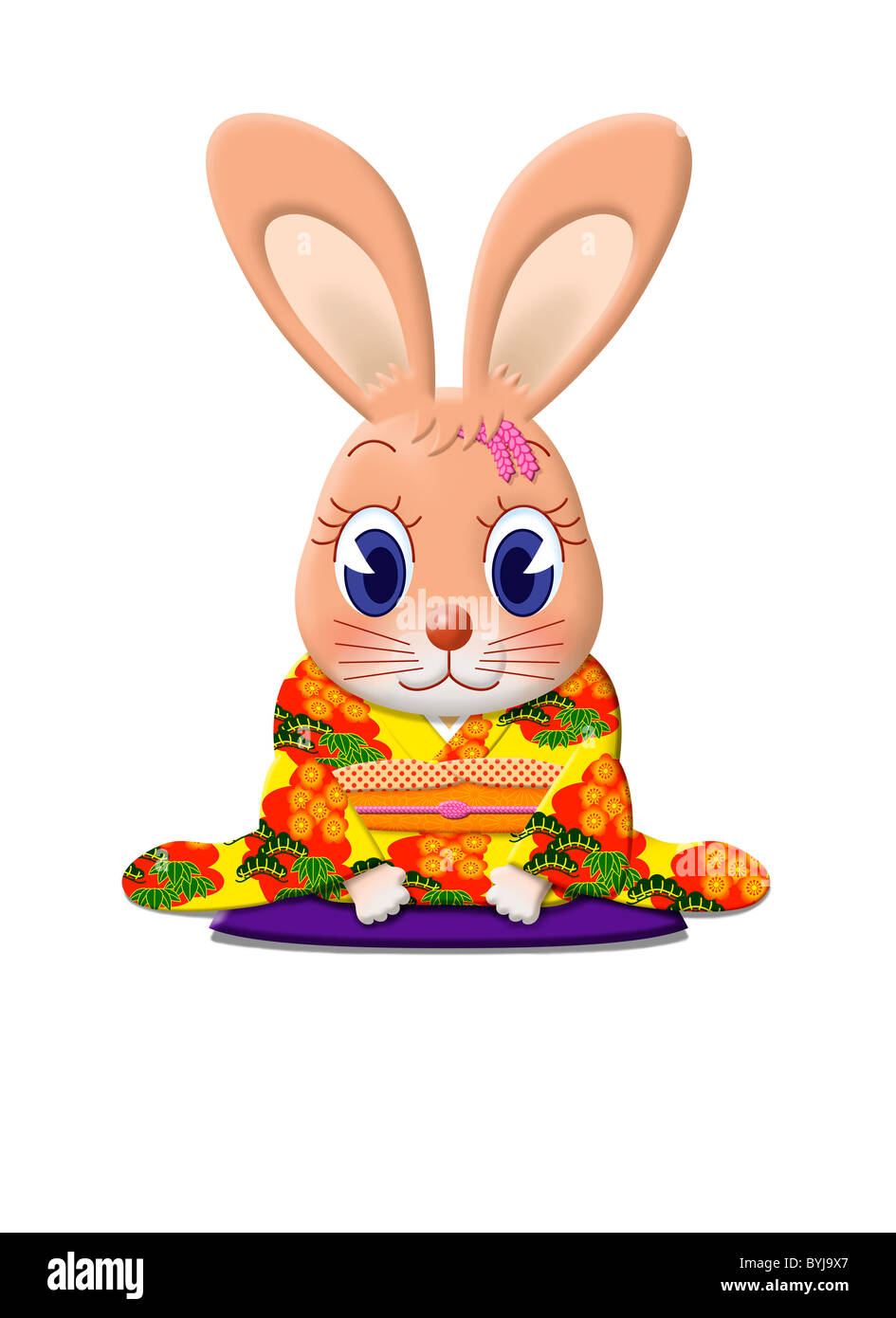 Year of The Rabbit (Zodiac Stock Photo - Alamy