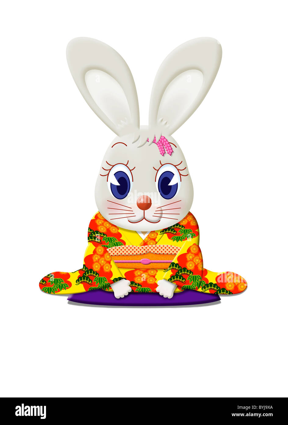 Year of The Rabbit (Zodiac Stock Photo - Alamy