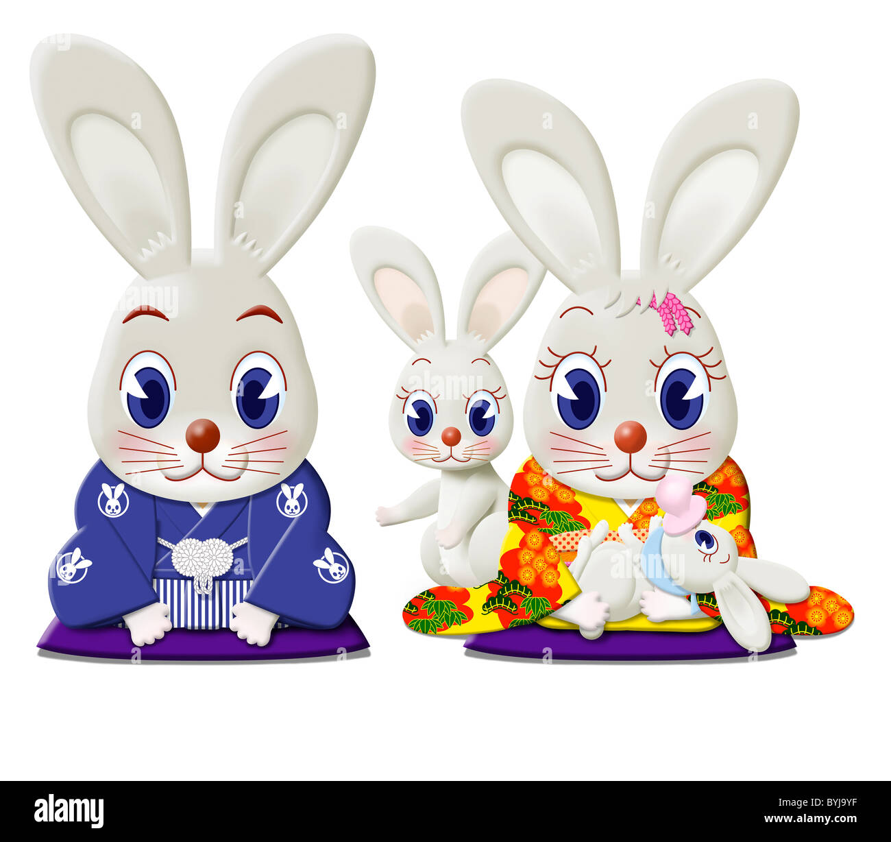 Year of The Rabbit (Zodiac Stock Photo - Alamy