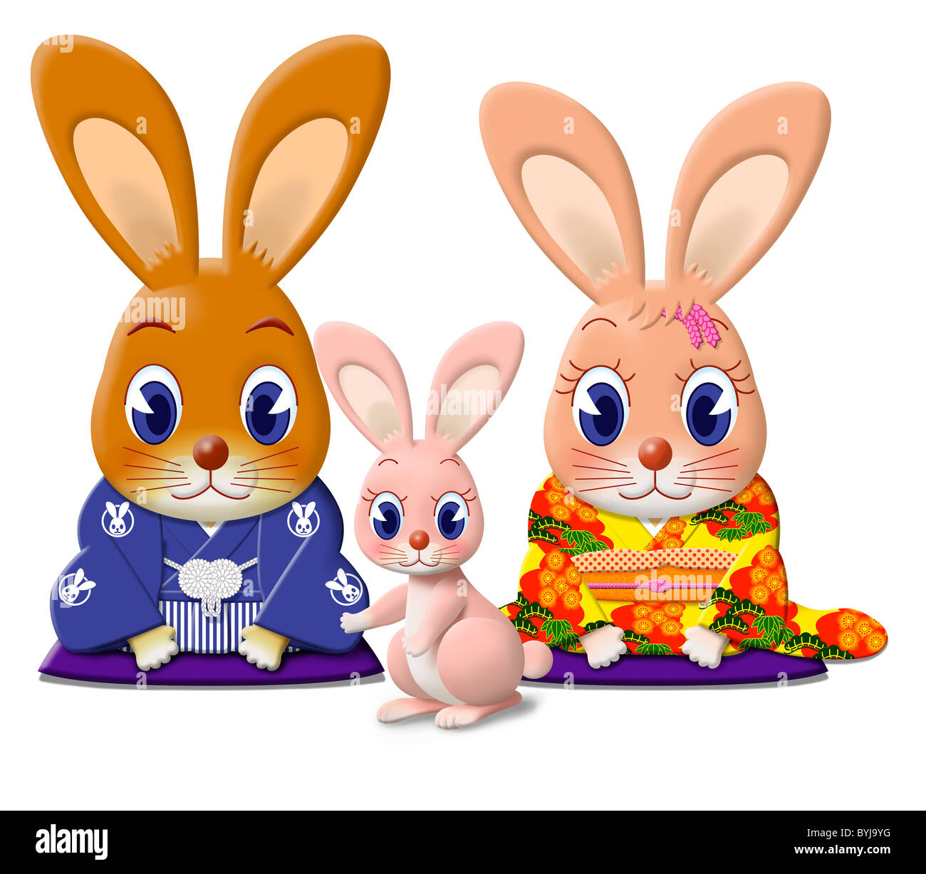 Year of The Rabbit (Zodiac Stock Photo - Alamy