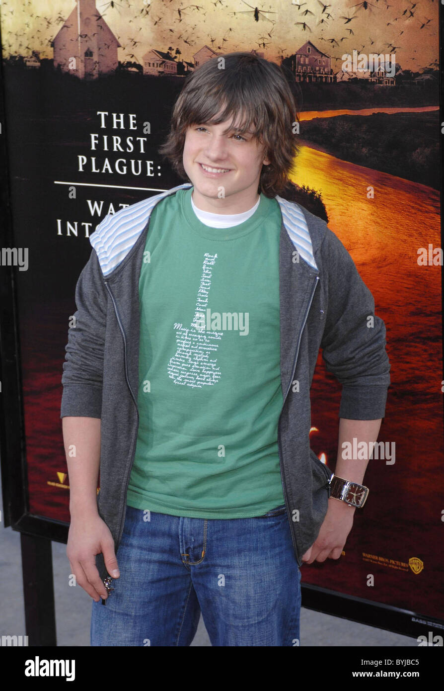 Josh Hutcherson Los Angeles premiere of ' The Reaping ' held at the ...