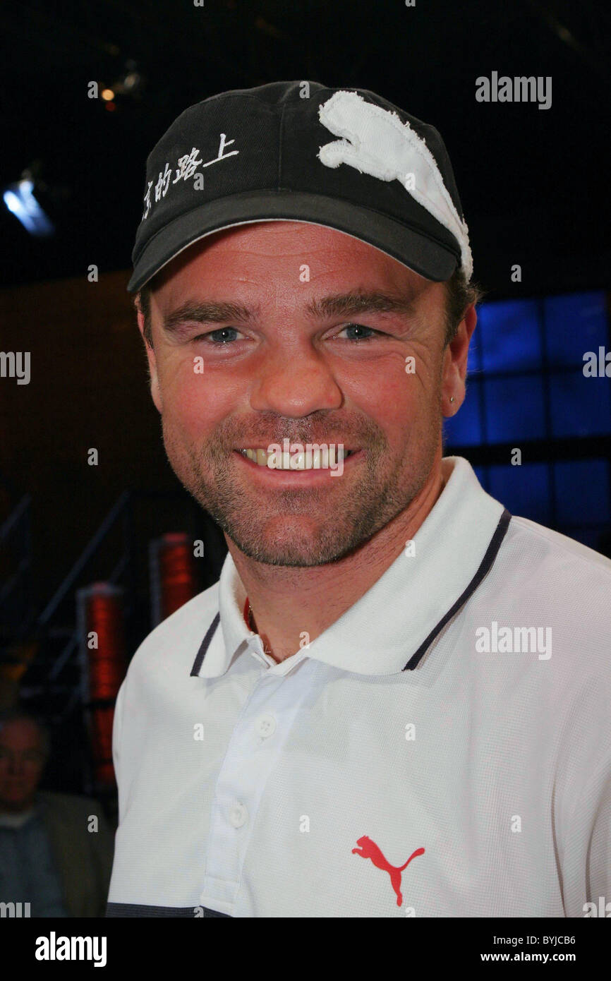 Sven Ottke, German talkshow "Koelner Treff" at WDR Studios Koeln ...