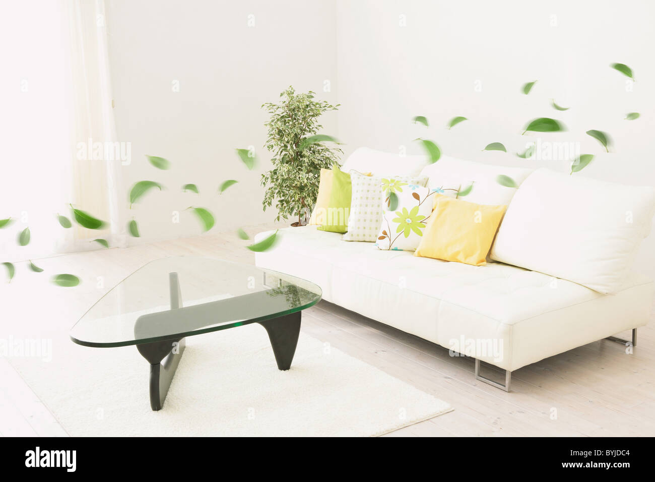 Simple Modern Living Room Stock Photo - Alamy