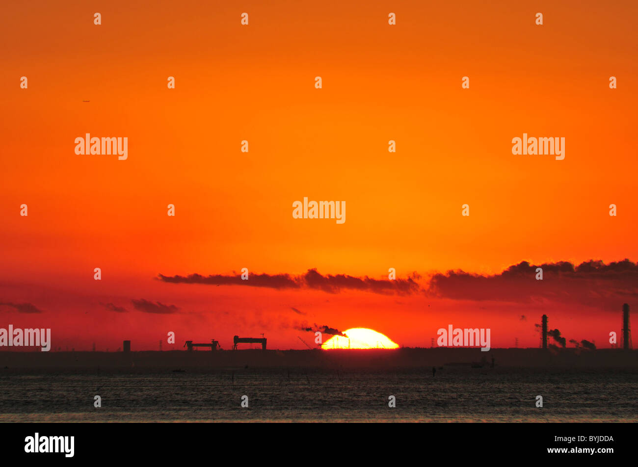 Tokyo Bay at Dawn Stock Photo - Alamy
