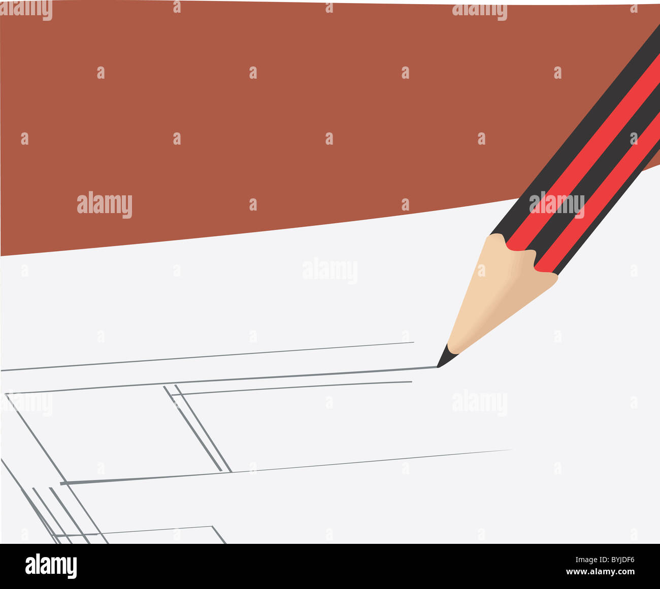 Drawing pencil illustration vector hi-res stock photography and images ...