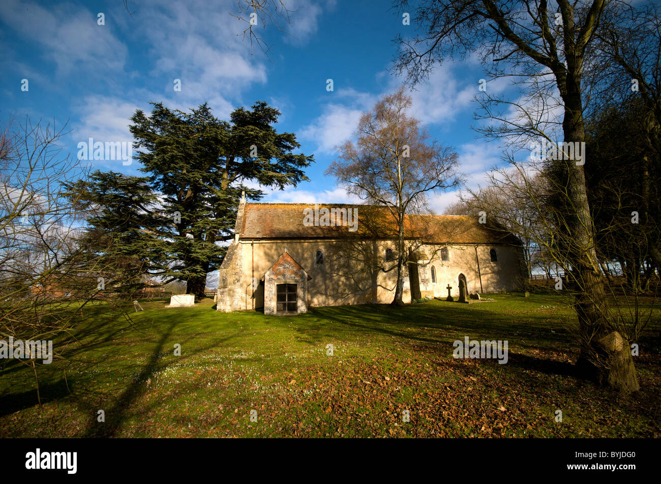 Avington Church Berkshire UK Stock Photo - Alamy