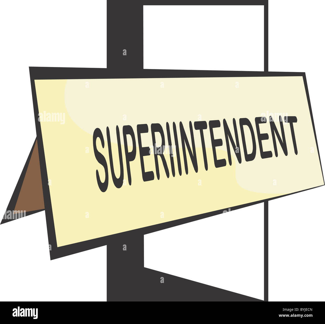 Designation board hi-res stock photography and images - Alamy