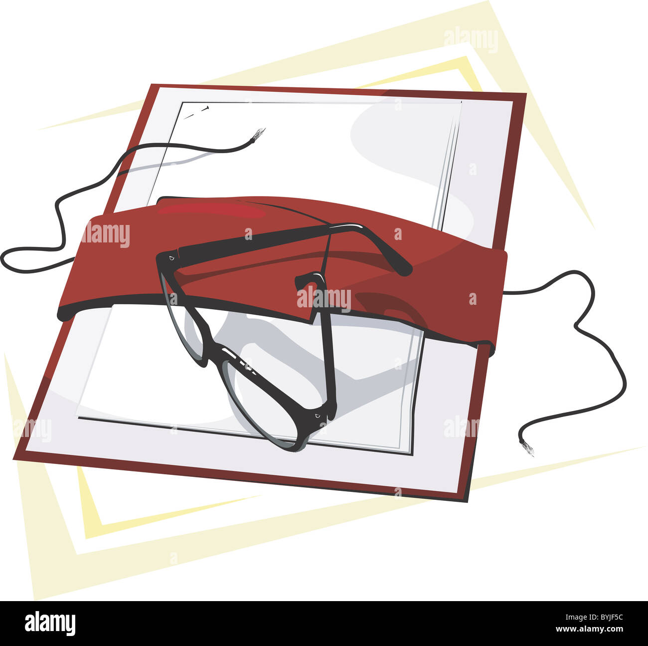 Spectacle and file Stock Photo - Alamy