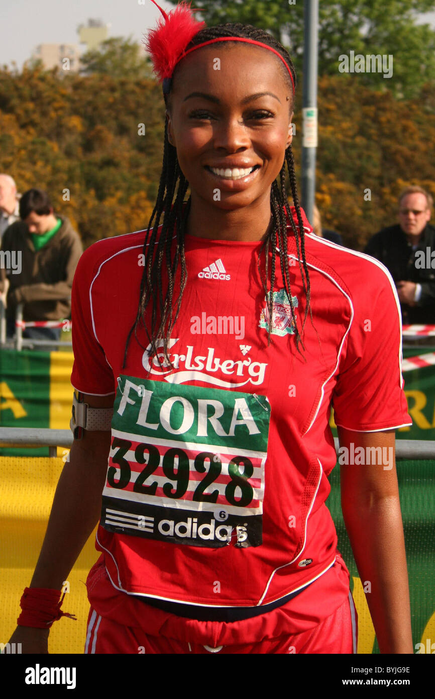 Phina Oruche 2007 London Flora Marathon London, England - 22.04.07 ...