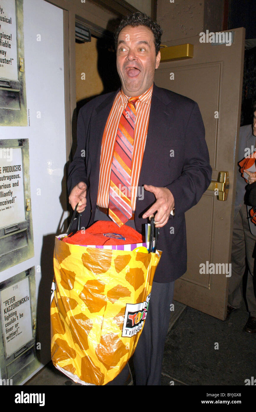Bill Nolte The closing night of The Producers at St. James Theatre ...