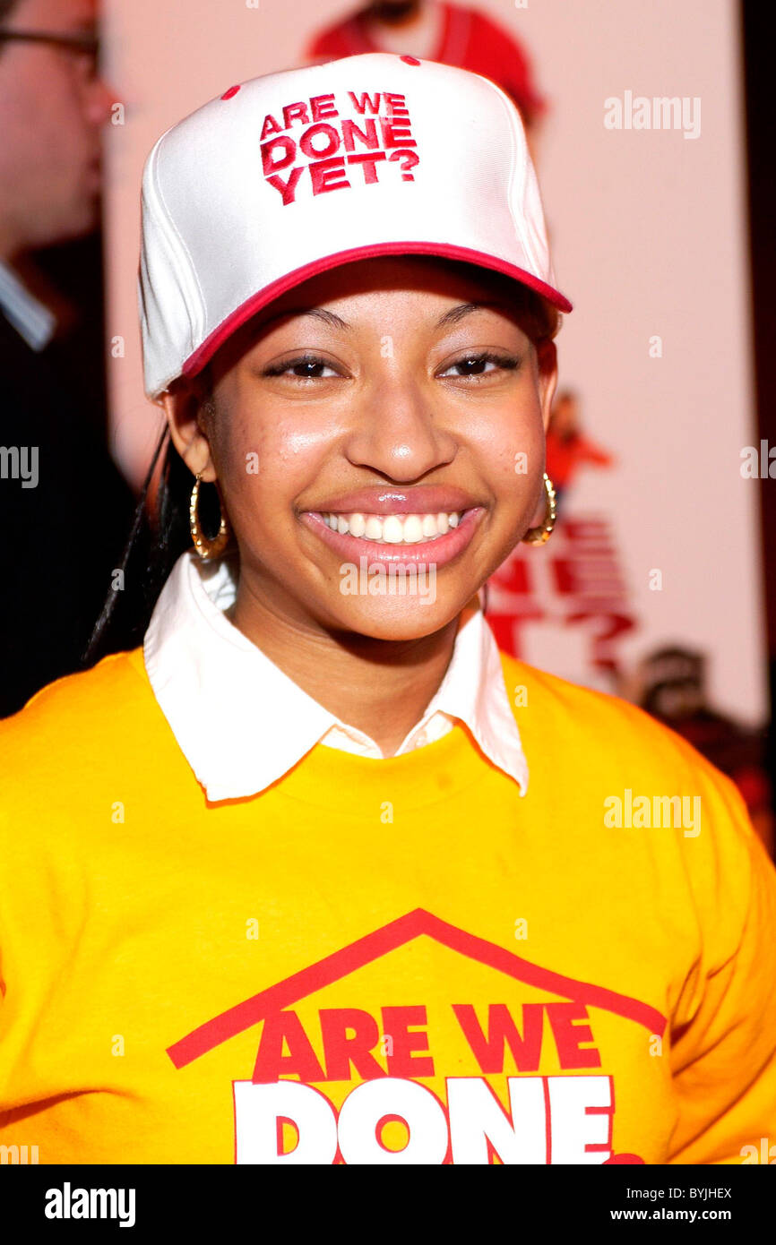 Aeisha Allen Photocall for the new film 'Are We There Yet?' at the ...