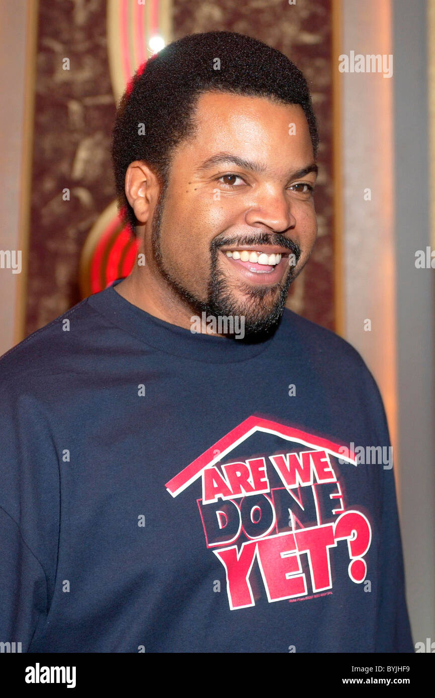 Ice Cube Photocall for the new film 'Are We There Yet?' at the Apollo ...