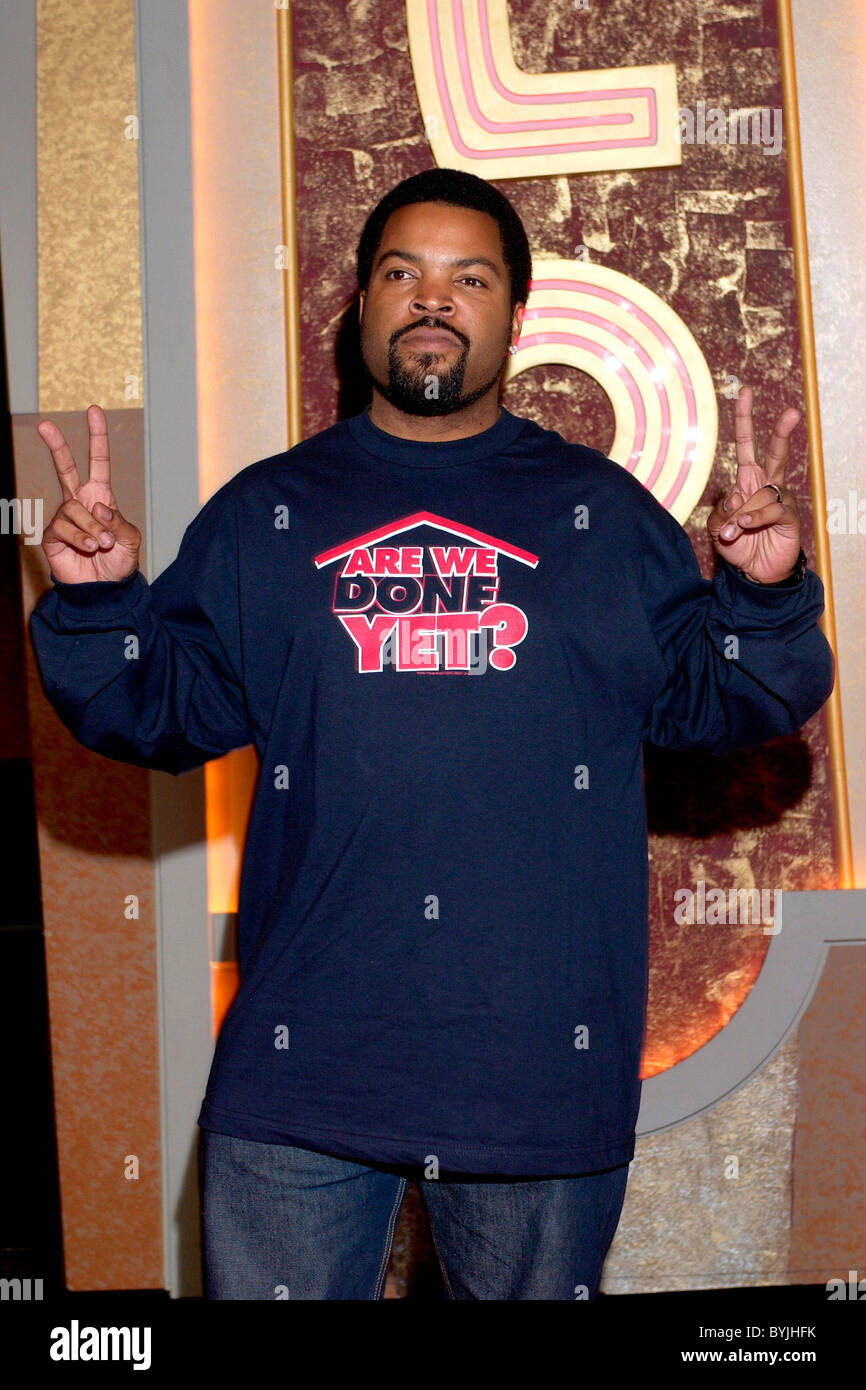 Ice Cube Photocall for the new film 'Are We There Yet?' at the Apollo ...