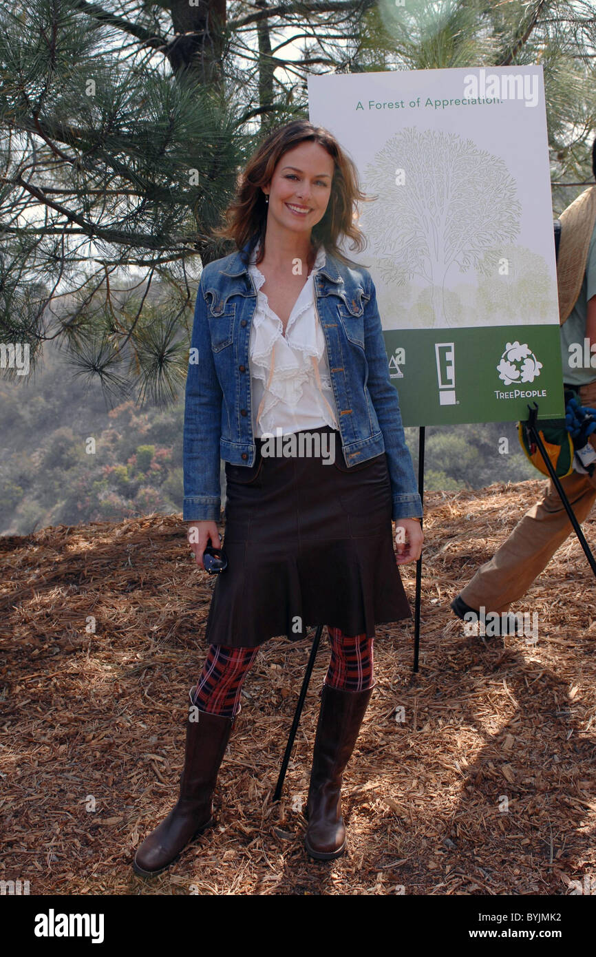 Melora Harding EMA and E! Entertainment Television Tree Planting held ...