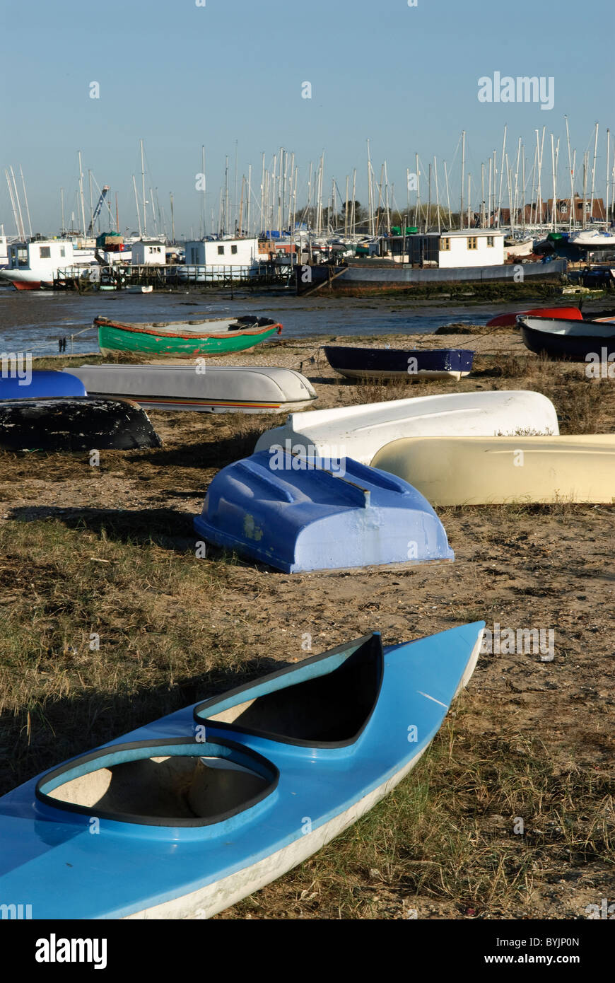Mersea Island Essex UK Stock Photo - Alamy