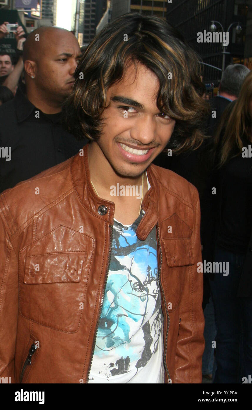 Sanjaya Malakar leaves the Ed Sullivan Theater after appearing on the ...